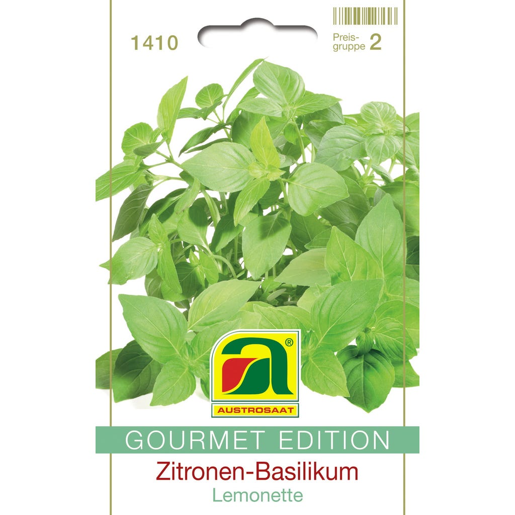 AUSTROSAAT Bazalka citrónová "Lemonette" GOURMET EDITION, 1 balenie ...
