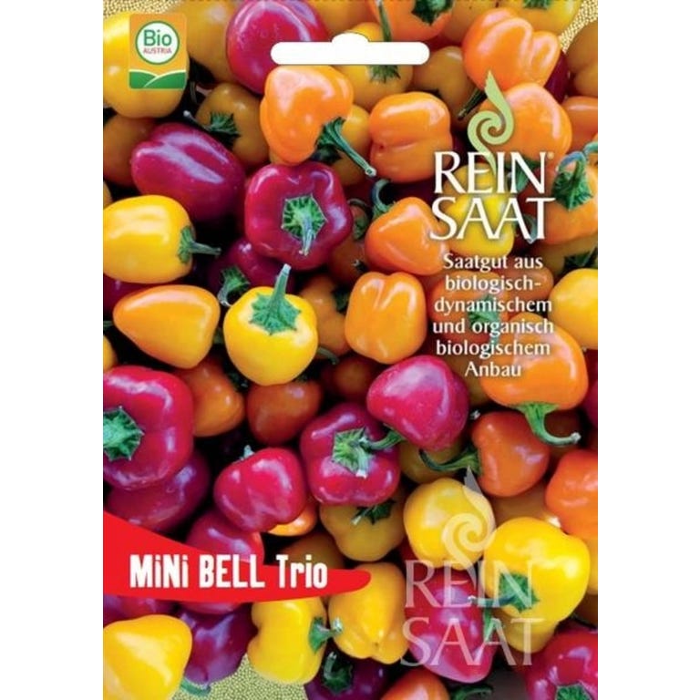 ReinSaat Paprika "Mini Bell Trio", 1 Packung - Bloomling Österreich