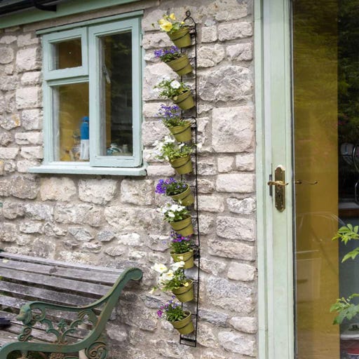 Haxnicks Support Mural Long pour Pots de Fleurs - Bloomling Belgique