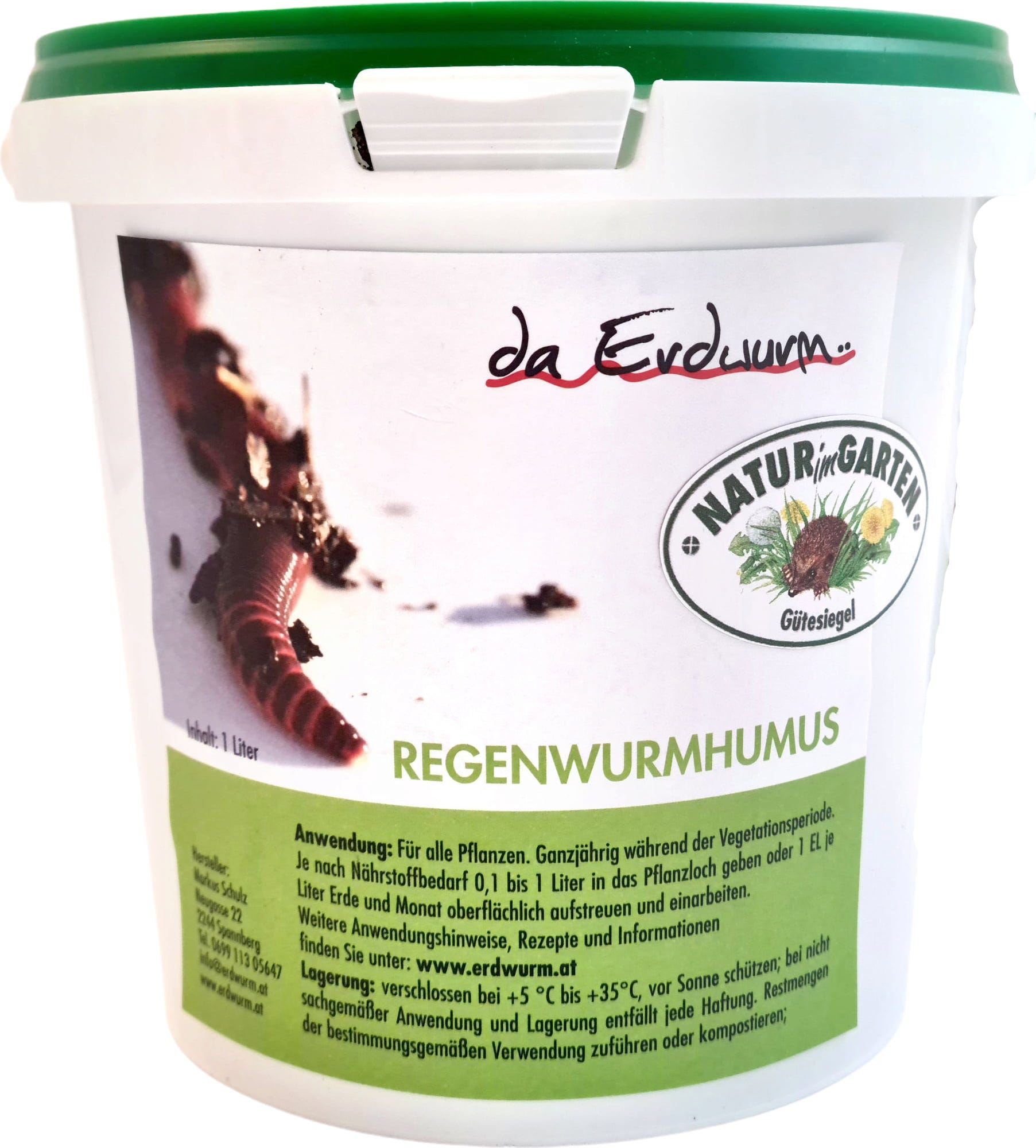 da Erdwurm Regenwurmhumus - Bloomling Deutschland
