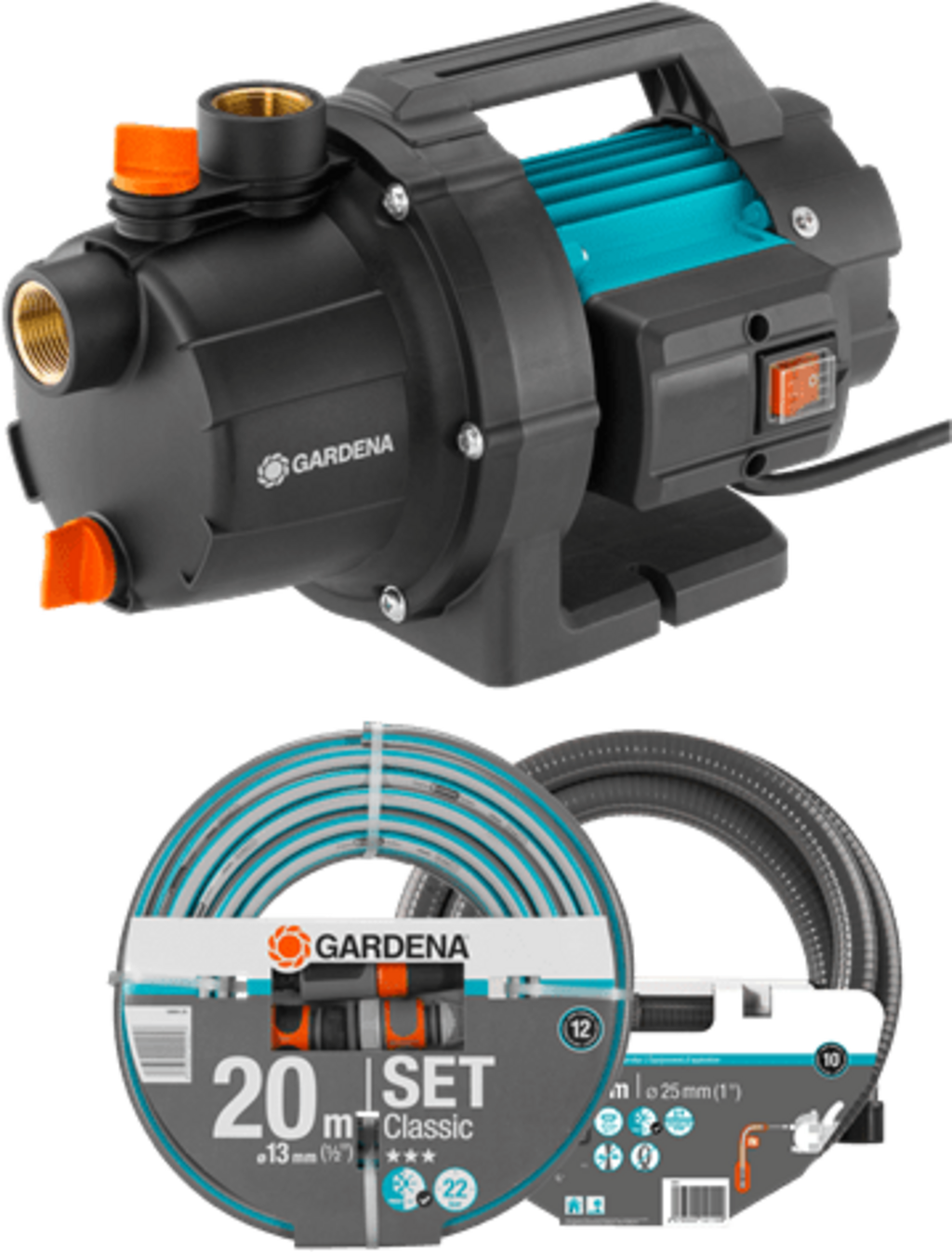 Gardena Vrtna črpalka 3000/4 BASIC set - Bloomling spletna trgovina